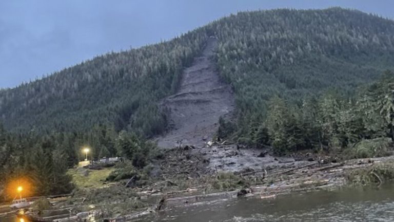 Landslide in Ketchikan Results in One Death and Three Injuries with ...