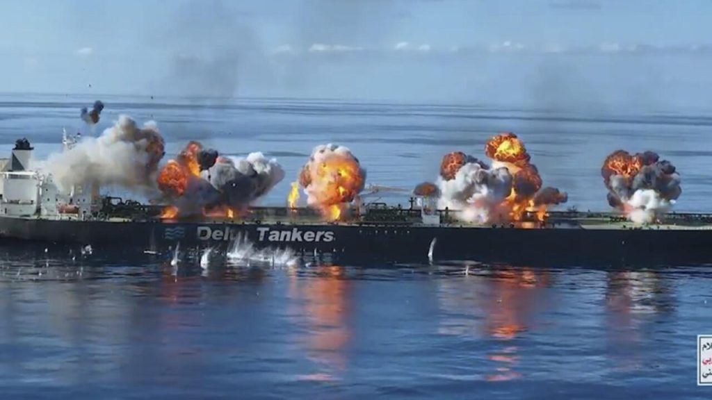 Houthi Rebels Suspected in Red Sea Attacks on Oil Tanker and Merchant ...